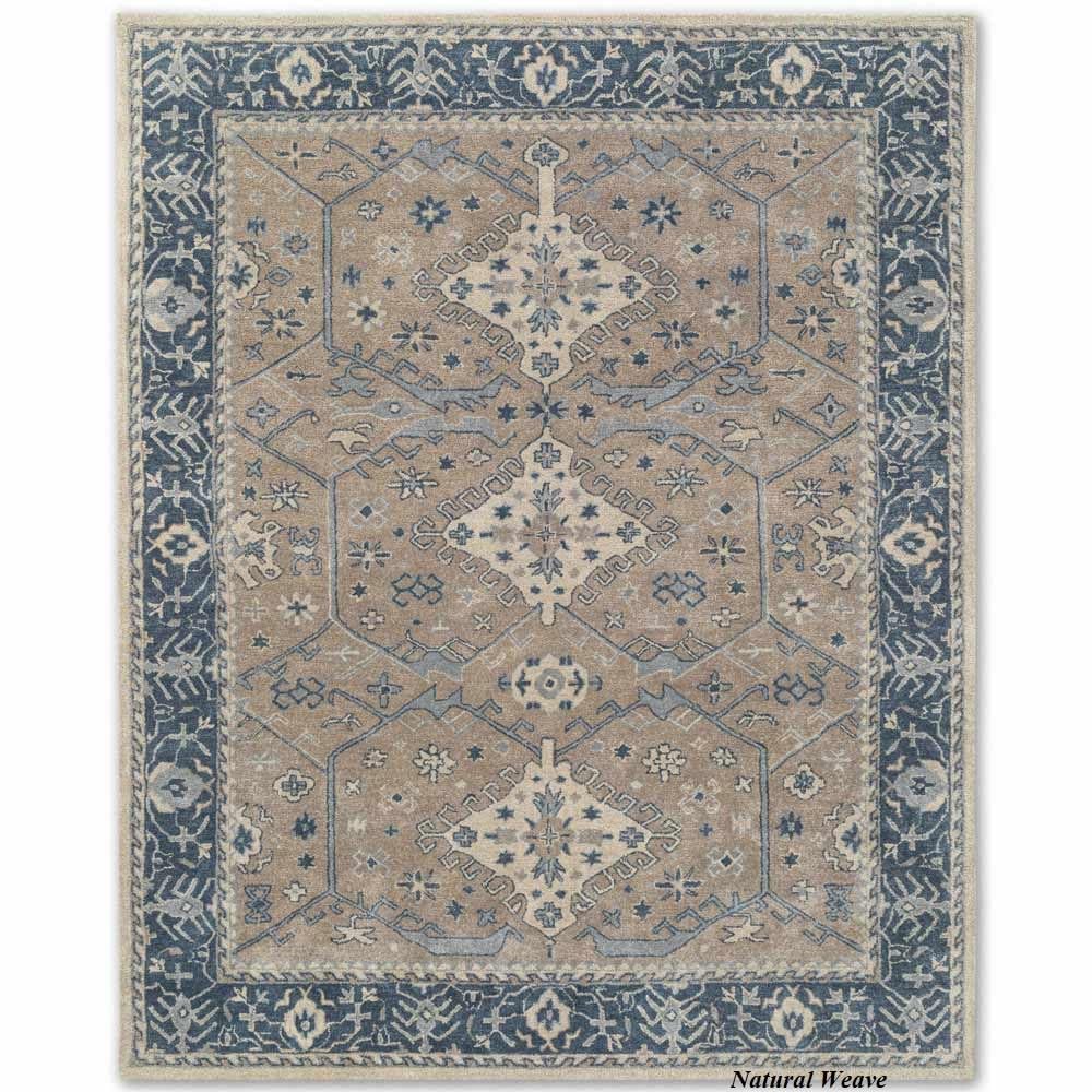 Natural Weave PB Rugs New Hand Made Area Rug 100% Blended Wool Area Rugs (8 x 10 FT)