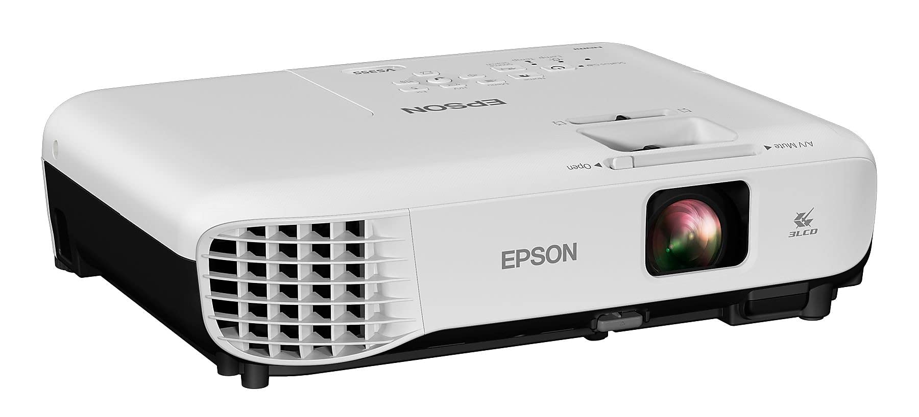 Epson VS355 WXGA 3,300 lumens color brightness (color light output) 3,300 lumens white brightness (white light output) HDMI 3LCD projector