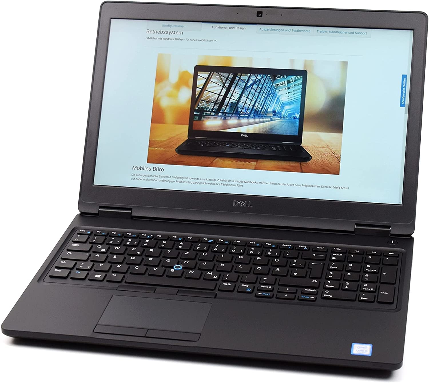 Dell Latitude 5590 Workstation Laptop | Intel Core i7 8th Gen Quad Core CPU | 32 GB RAM - 1 TB SSD | 15.6" Display with Webcam | Wi-Fi | Bluetooth | HDMI | Microsoft Office | Windows 11 (Renewed)