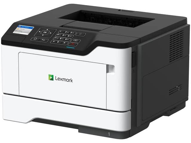 Lexmark MS520 MS521dn Desktop Laser Printer - Monochrome - 46 ppm Mono - 1200 x 1200 dpi Print - Automatic Duplex Print - 350 Sheets Input - Ethernet - 120000 Pages Duty Cycle