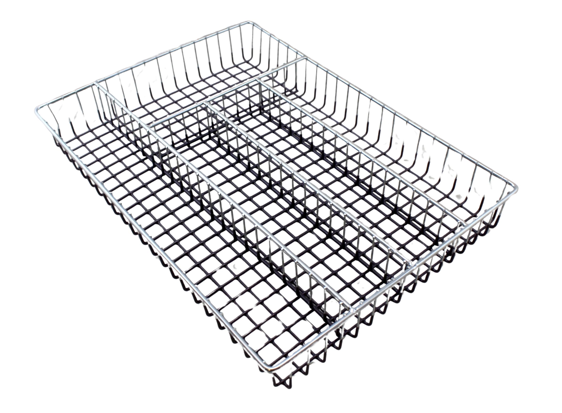 DINY Home & Style 5 Compartment Cutlery Tray Utensil Flatware Dividers Kitchen Drawer Organizer Cutlery Holder (Bronze)