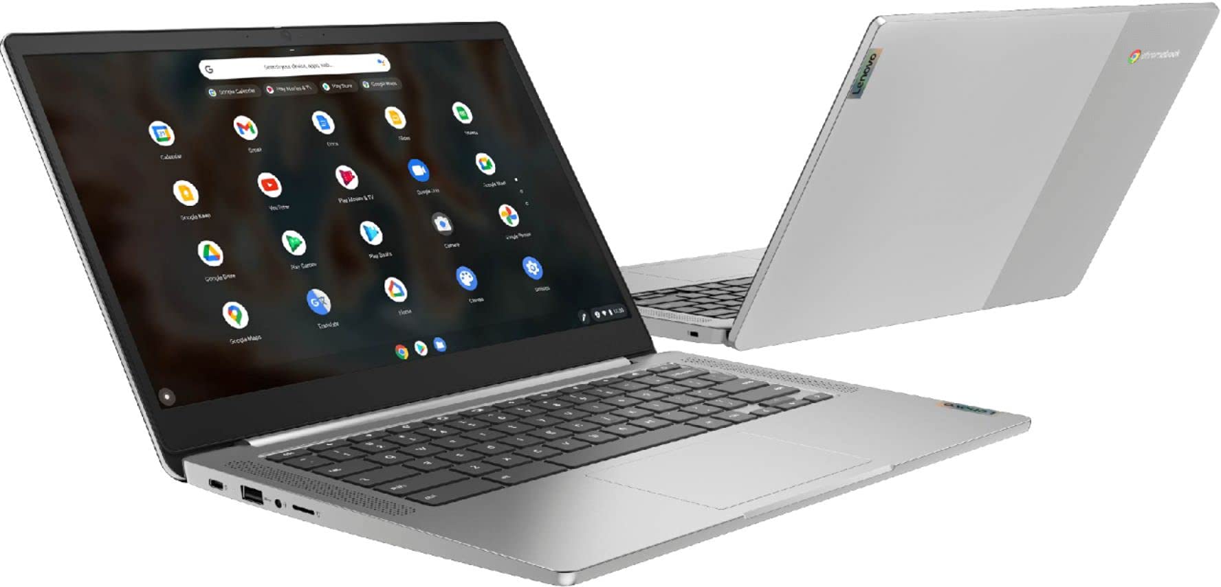 Lenovo 2022 14 Touchscreen Chromebook Laptop Computer, 14 Inch Full HD Touch Screen Display, Mediatek Quad-Core MT8183, 4GB RAM, 64GB eMMC, Webcam, Chrome OS, + YSC Accesory