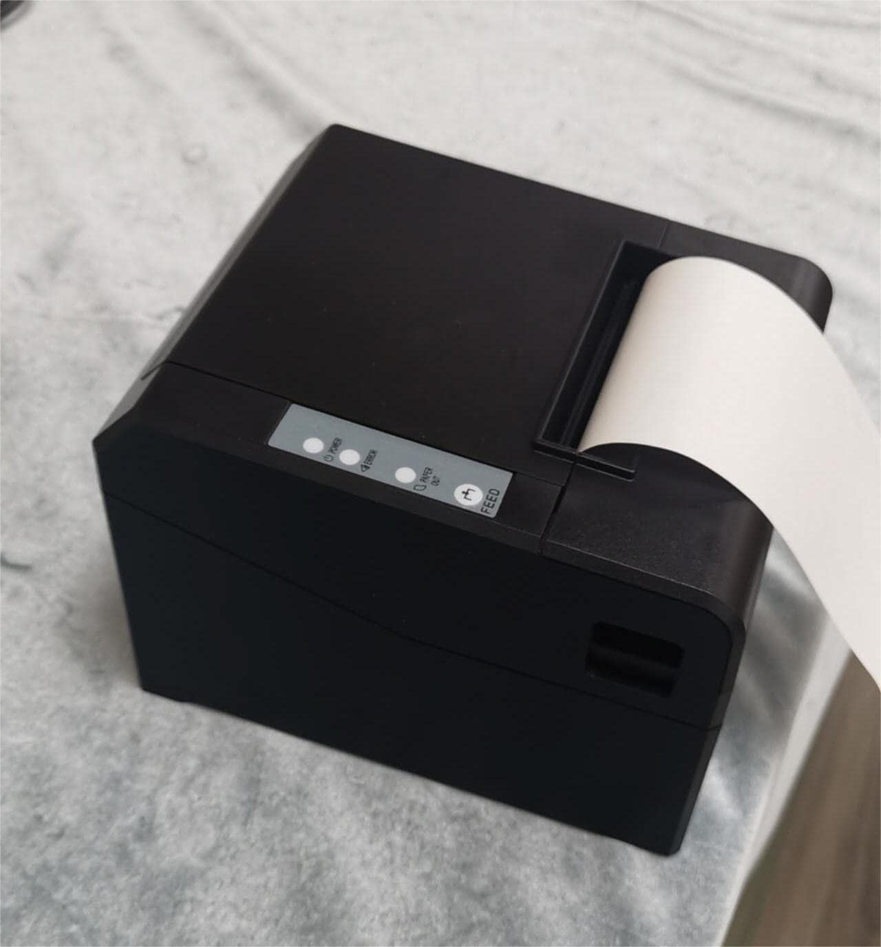 Pbm P-833E Thermal Receipt Printer, Ethernet, Cashdrawer Port,USB, 3-in-1 Printer, AUTO Cut, Supports ESC/POS Star Commands, Compatible with EPSON Star Micronics