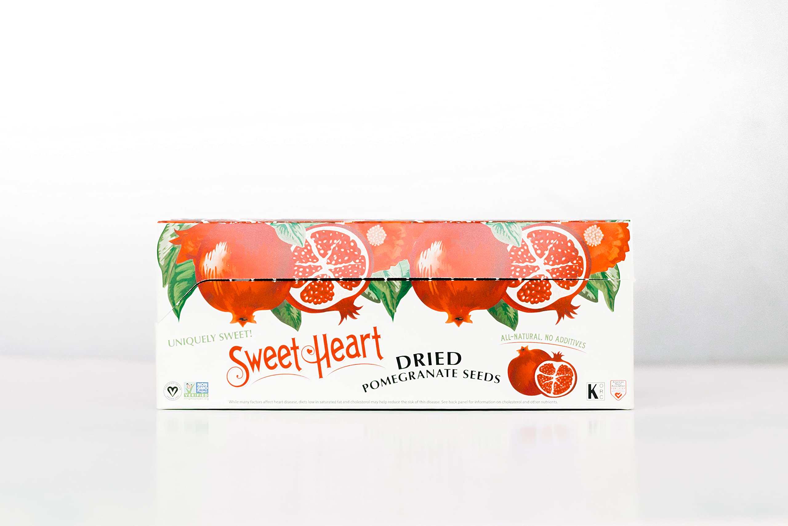 0.3 OZ. SweetHeart Dried Pomegranate Seeds Bags (Pack of 24) | All Natural, No Sugar Added | 100% Fruit | Non-GMO | Vegan | No Refrigeration Needed