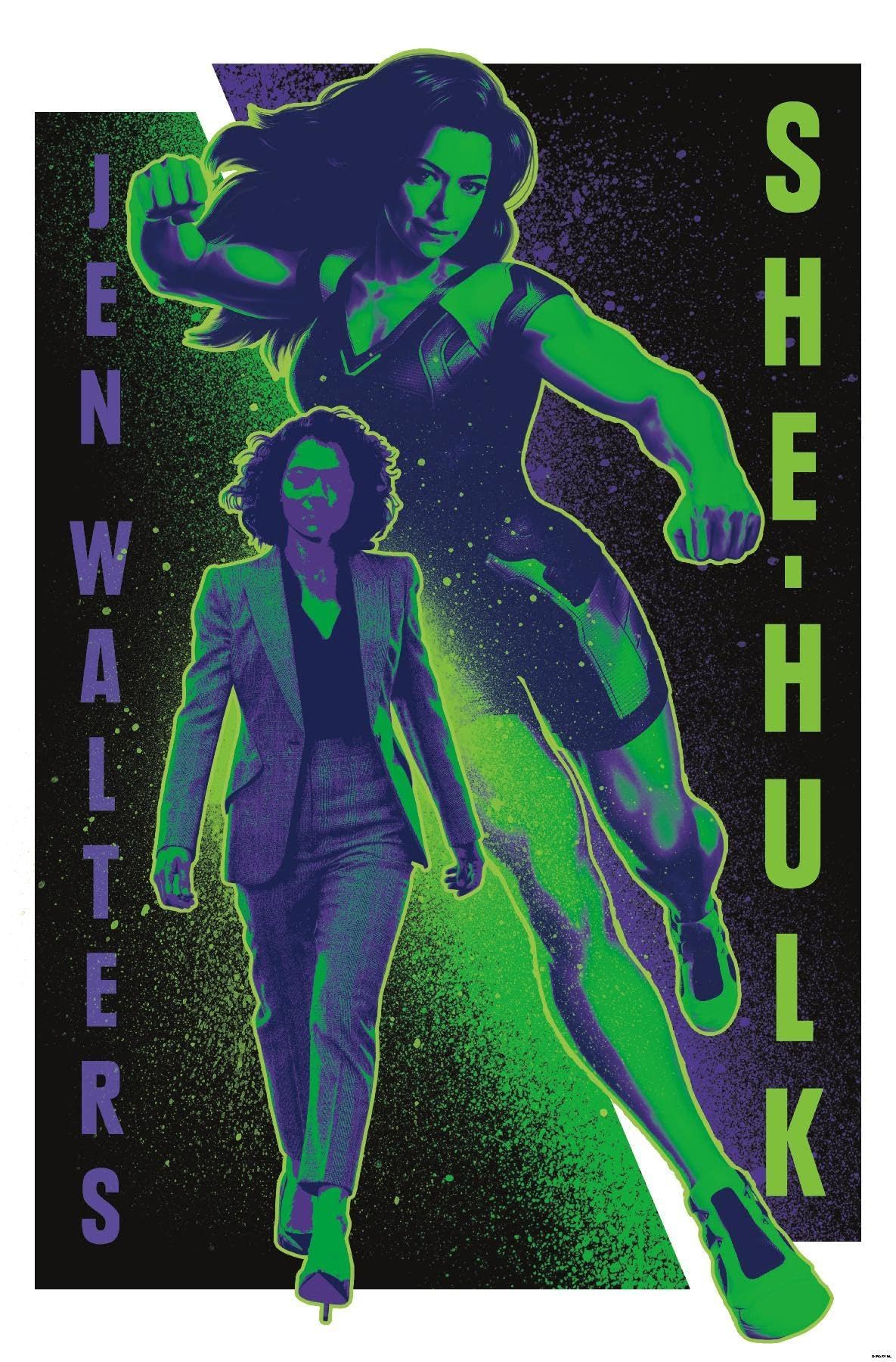 Trends International Marvel She-Hulk: Attorney At Law - Jen Walters Wall Poster, 34L x 22.4W, Unframed Version