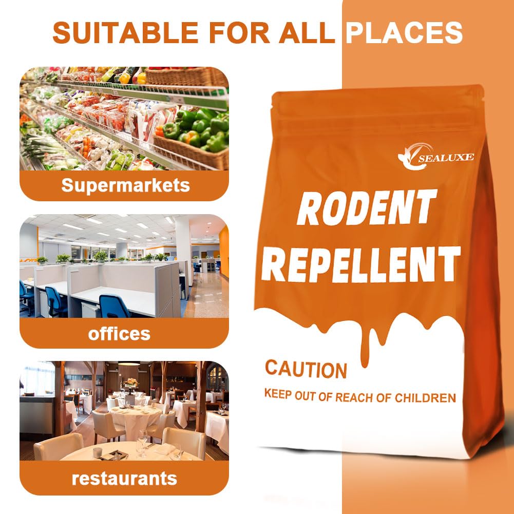 DALIYREPAL Rodent Repellent Peppermint, Mouse Repellent Outdoor/Indoor, Peppermint Oil to Repel Mice/Mouse/Rats, Mice Repellent for House,RV Rat Repellent 12-Packs