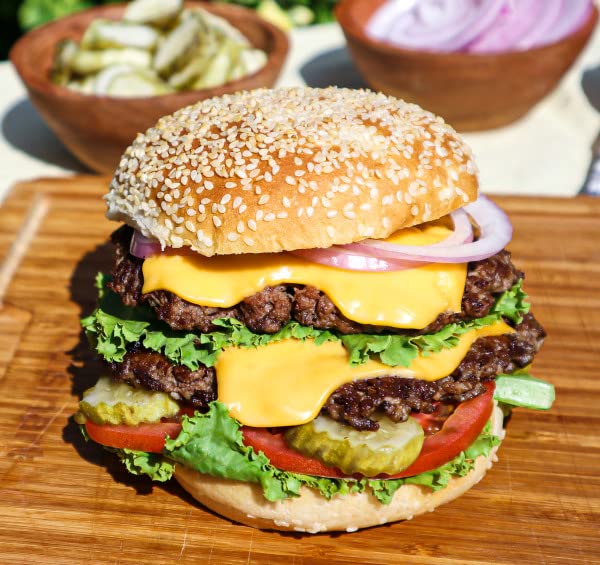 Cuisinart CSBK-400, Smashed Burger Kit, Cast Iron