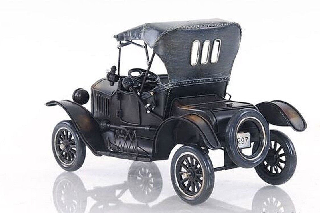 Old Modern Handicrafts Black Ford Model T, One Size