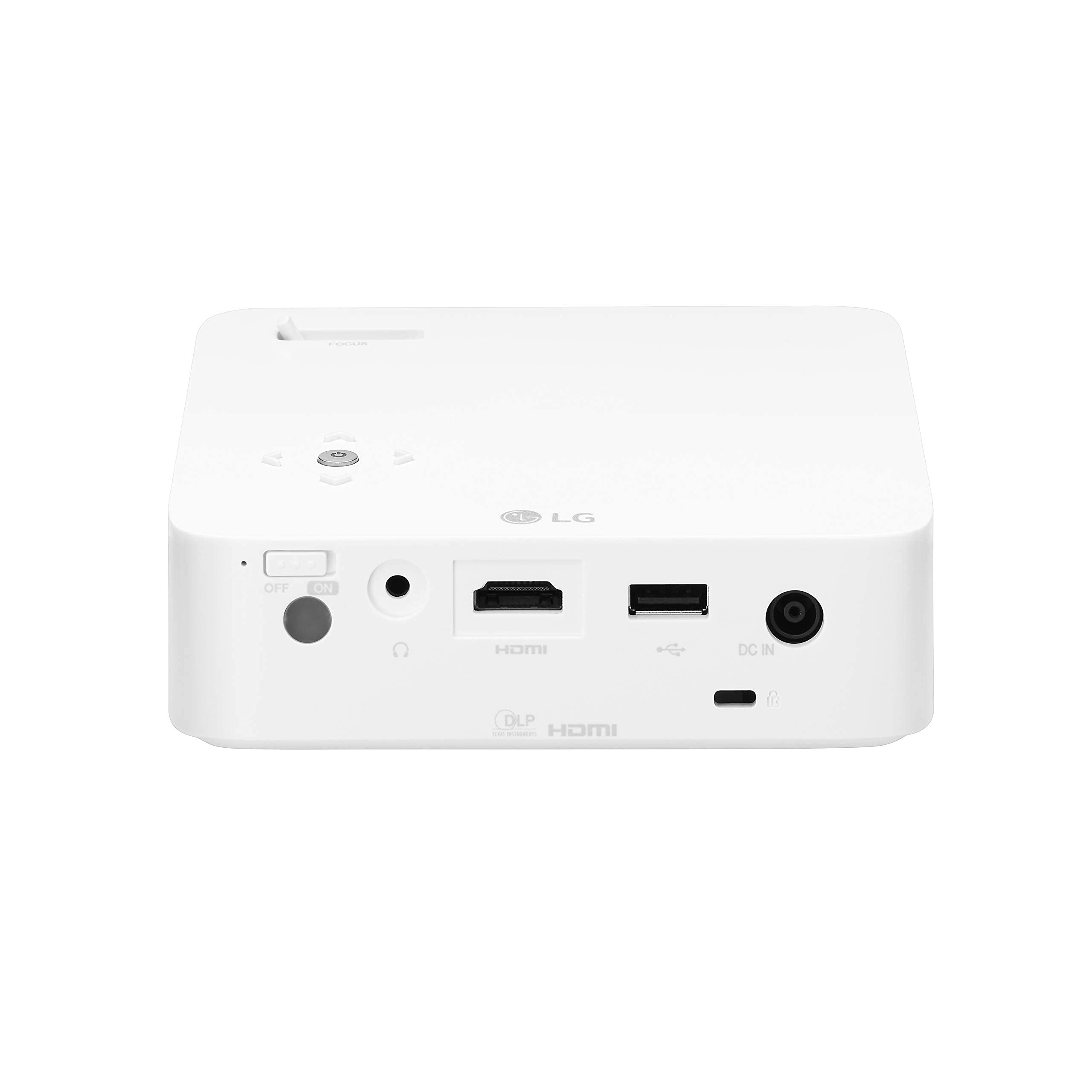 LG Electronics PH30N Portable CineBeam Projector with connectivity Bluetooth Sound, Built-in Battery, and Screen Share (Renewed)