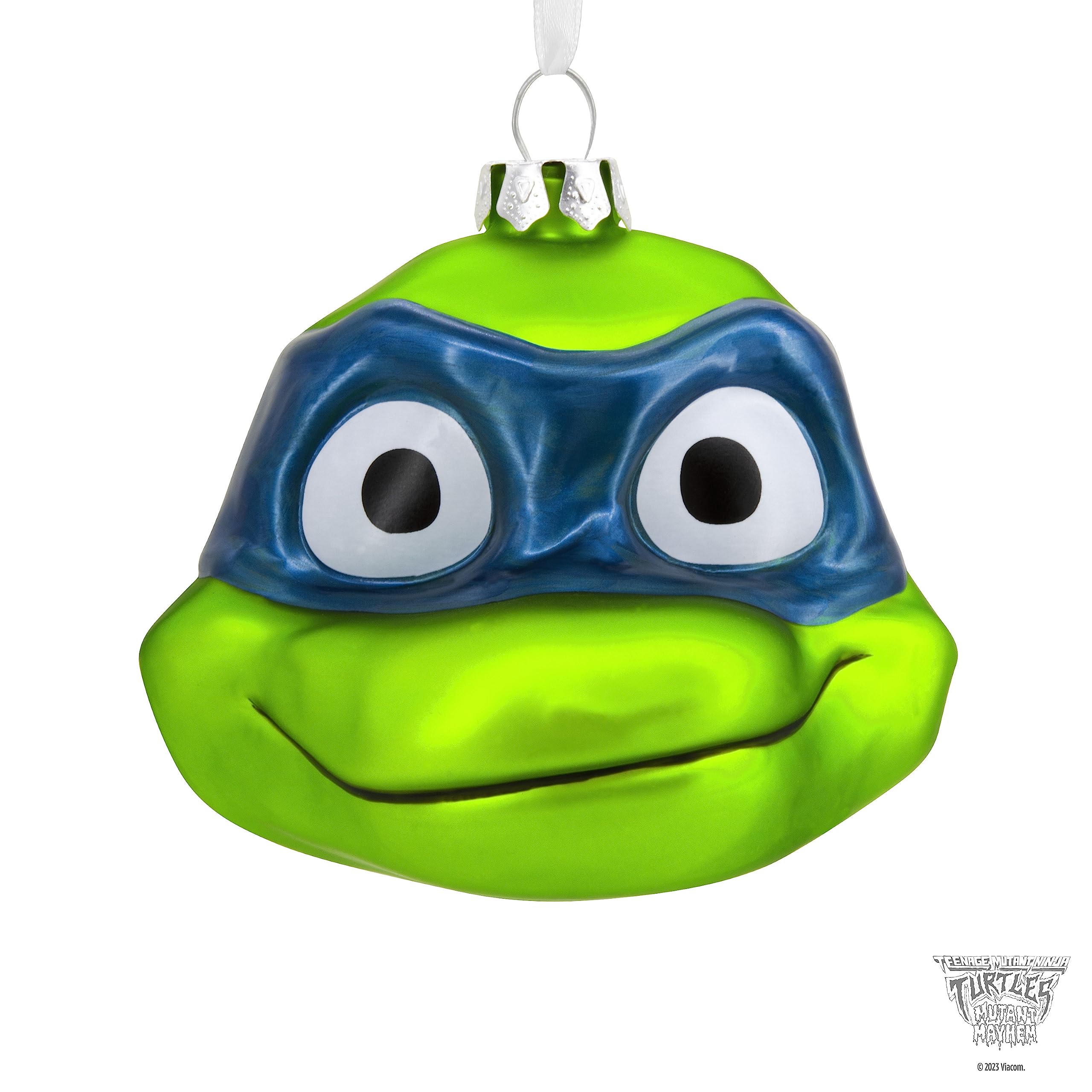 Hallmark Teenage Mutant Ninja Turtles: Mutant Mayhem Raphael Christmas Ornament, Blown Glass