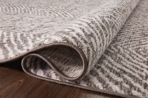 Loloi II Vance Collection VAN-10 Taupe / Dove, Traditional 9'-6" x 13'-1" Area Rug