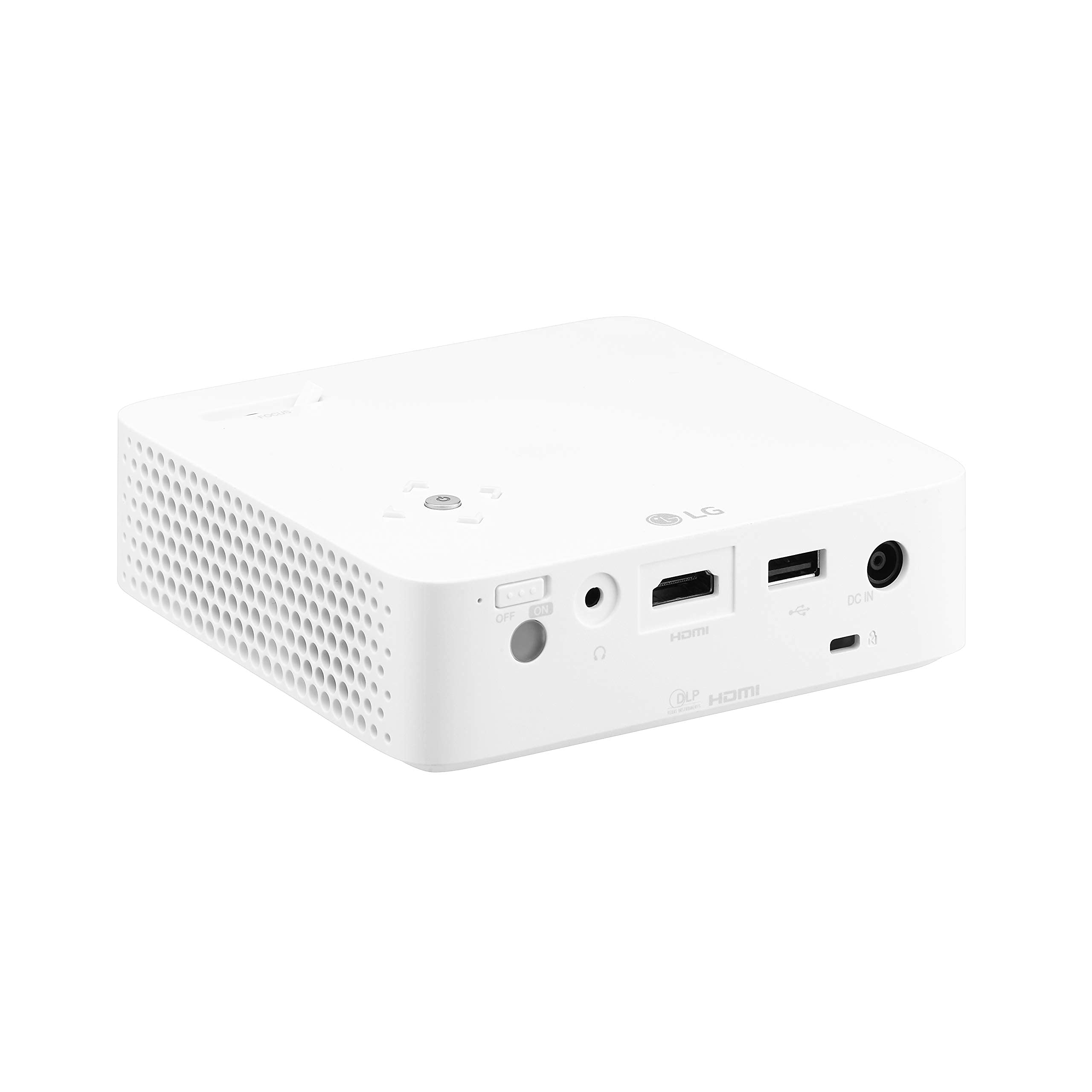 LG Electronics PH30N Portable CineBeam Projector with connectivity Bluetooth Sound, Built-in Battery, and Screen Share (Renewed)