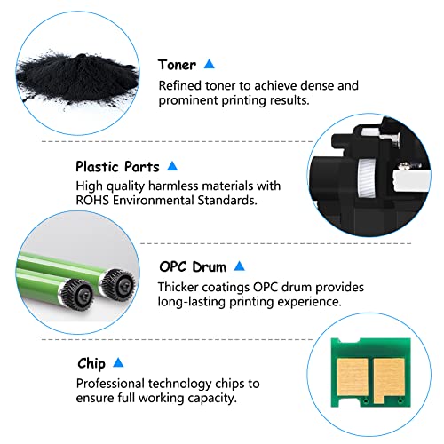 USUPERINK Compatible Toner Cartridge Replacement for Brother TN227 TN-227 TN-227BK TN223 TN223BK to use with HL-L3230CDN HL-L3290CDW DCP-L3550CDW MFC-L3770CDW HL-L3210CW Printer (1 Pack, Black)