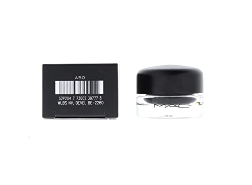 M.A.C. Fluidline Eye Liner Gel Blacktrack, 1 Count