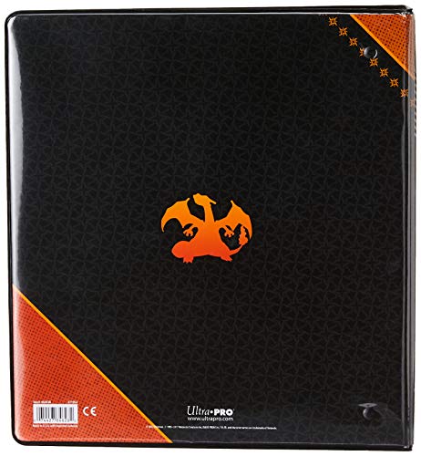 Charizard 2" Album with 100 Ultra Pro Platinum 9-Pocket Sheets
