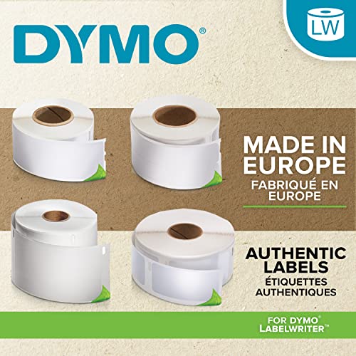 DYMO LW Durable Industrial Labels for LabelWriter 4XL Label Printers, White Poly, 4-1/16” x 6-1/4”, Roll of 200 (1933086)