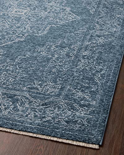Loloi II Vance Collection Denim / Dove 2'-7" x 10'-0" Runner Rug