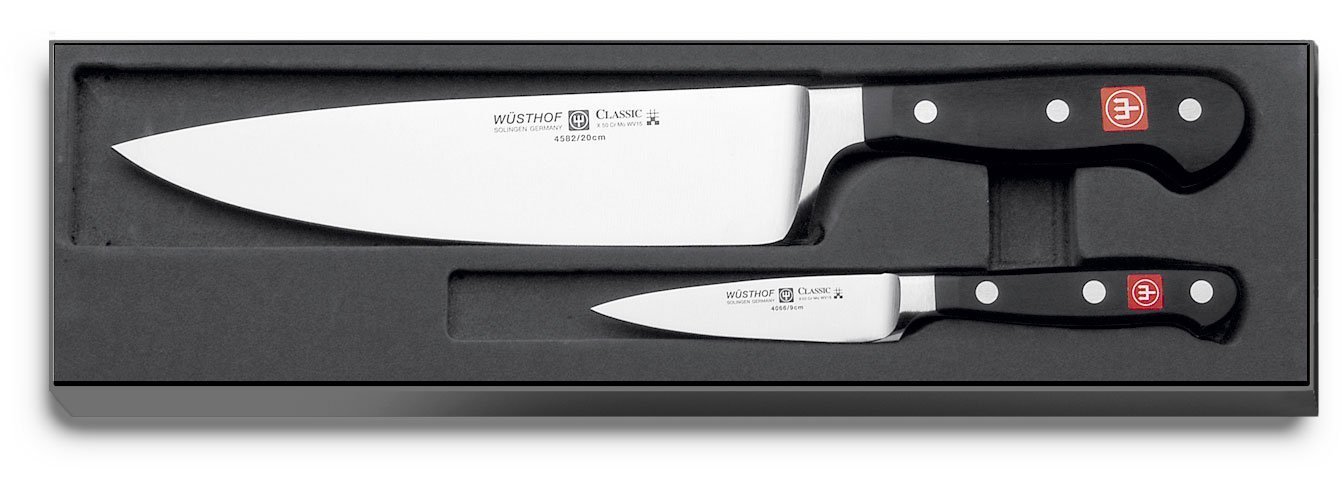 Wüsthof - Two Piece Starter Set - 3.5" Pairing Knife and 8" Cooks Knife (9755)