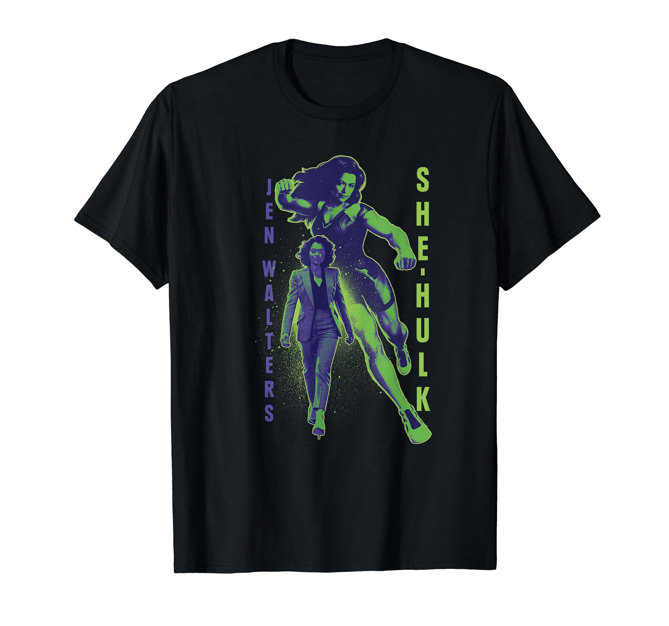 Marvel She-Hulk: Attorney At Law Jennifer Walters Overspray T-Shirt