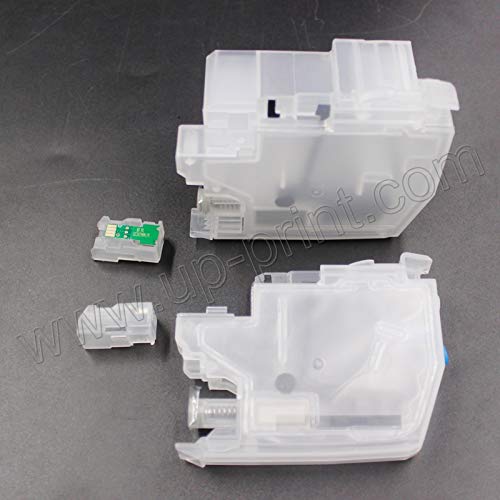 UP Empty Refillable Ink Cartridge Replacement for Brother LC3017 LC3019 XXL,Work with Brother MFC-J6930DW MFC-J6530DW MFC-J5330DW MFC-J6730DW Printer