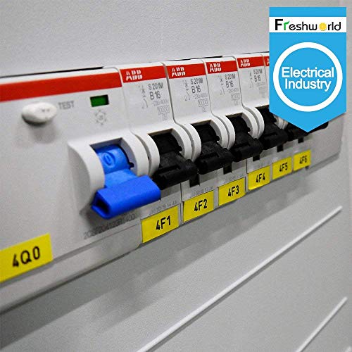 6-Pack Replacement for Dymo D1 Label Tapes Color Combo Set 45013 45016 45017 45018 45019 45021 D1 Refills,1/2 Inch (12mm) x 23 Ft(7m),for Dymo LabelManager PnP 160 210D 260P 280 360D 420P Label Maker