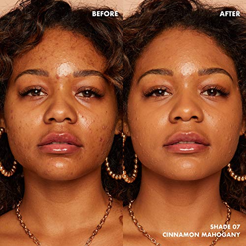 NYX PROFESSIONAL MAKEUP Bare With Me Tinted Skin Veil, Lightweight BB Cream - Cinnamon Mahogany