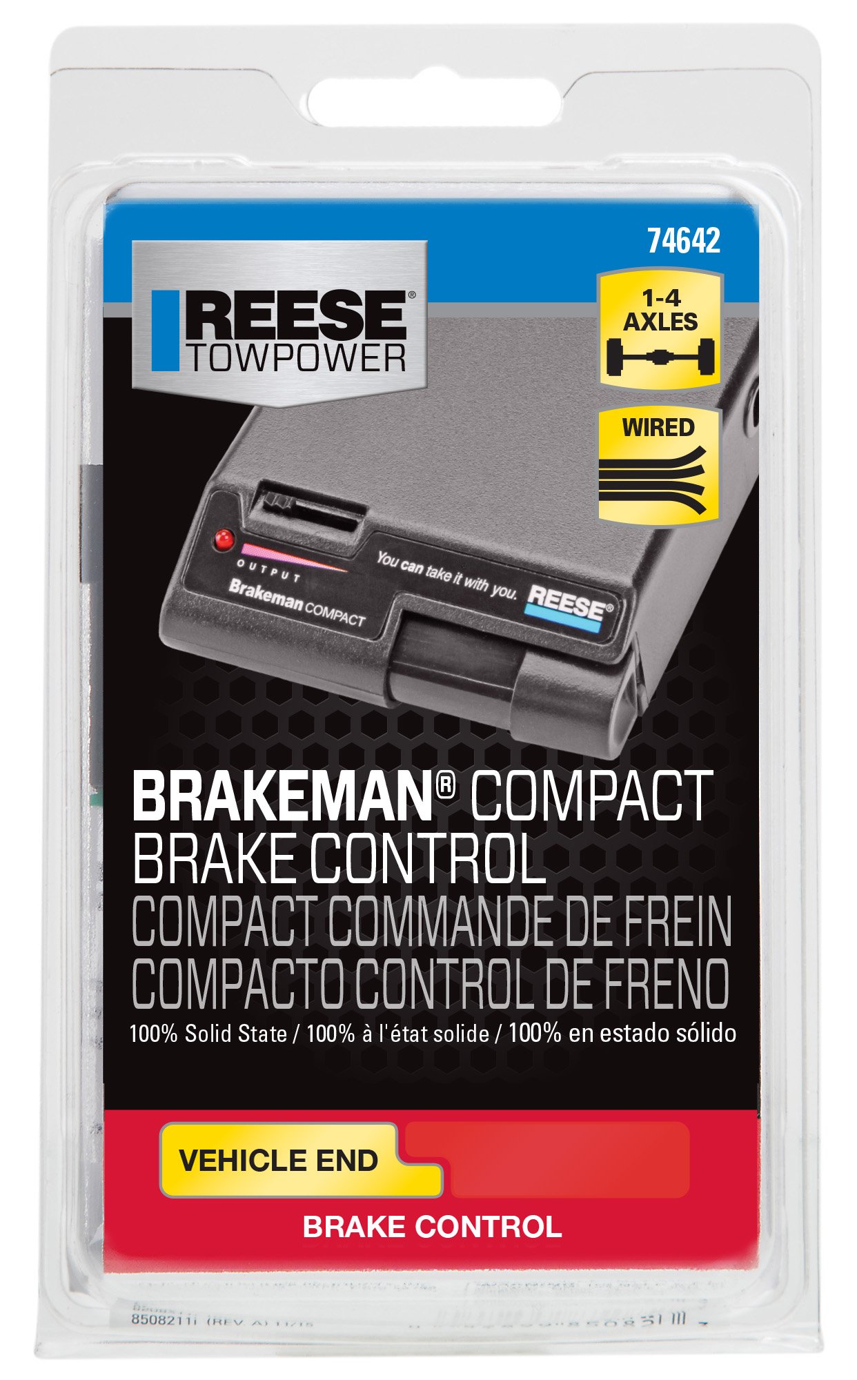 Reese Towpower (74642) Brakeman Timed Compact Brake Control