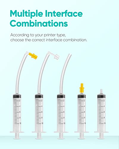 Printer Cleaning Kit | Printhead Cleaning Kit for HP Epson Canon Brother Inkjet Printer 8600 8610 8620 ET-2650 WF-2650 WF-2750 WF-7710 ect,High Efficiency Premium Syringe,100ML Best-Printers Certified