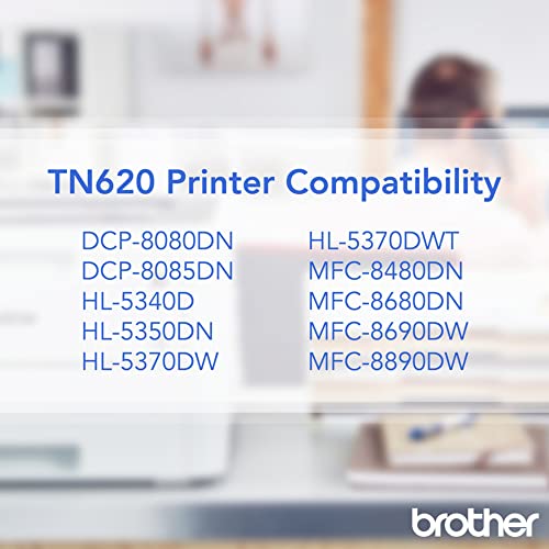 Brother® TN-620 Black Toner Cartridge