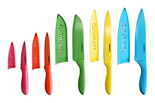 Cuisinart Advantage 10Pc Ceramic- Coated Knife Set