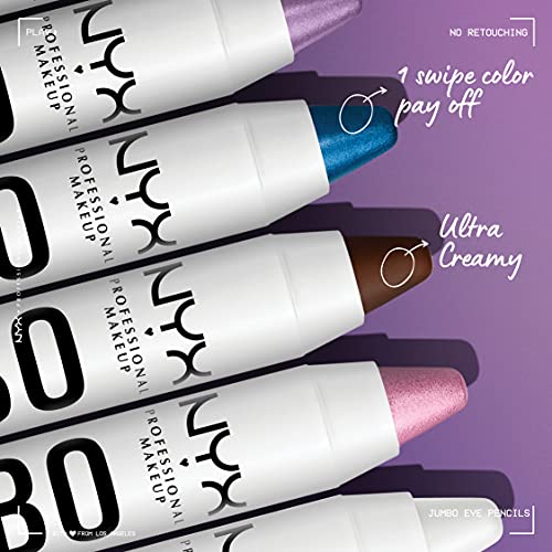 NYX PROFESSIONAL MAKEUP Jumbo Eye Pencil, Eyeshadow & Eyeliner Pencil - Frosting (Champagne)
