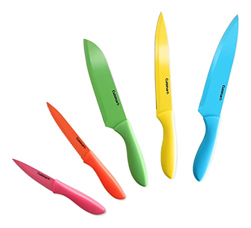 Cuisinart Advantage 10Pc Ceramic- Coated Knife Set