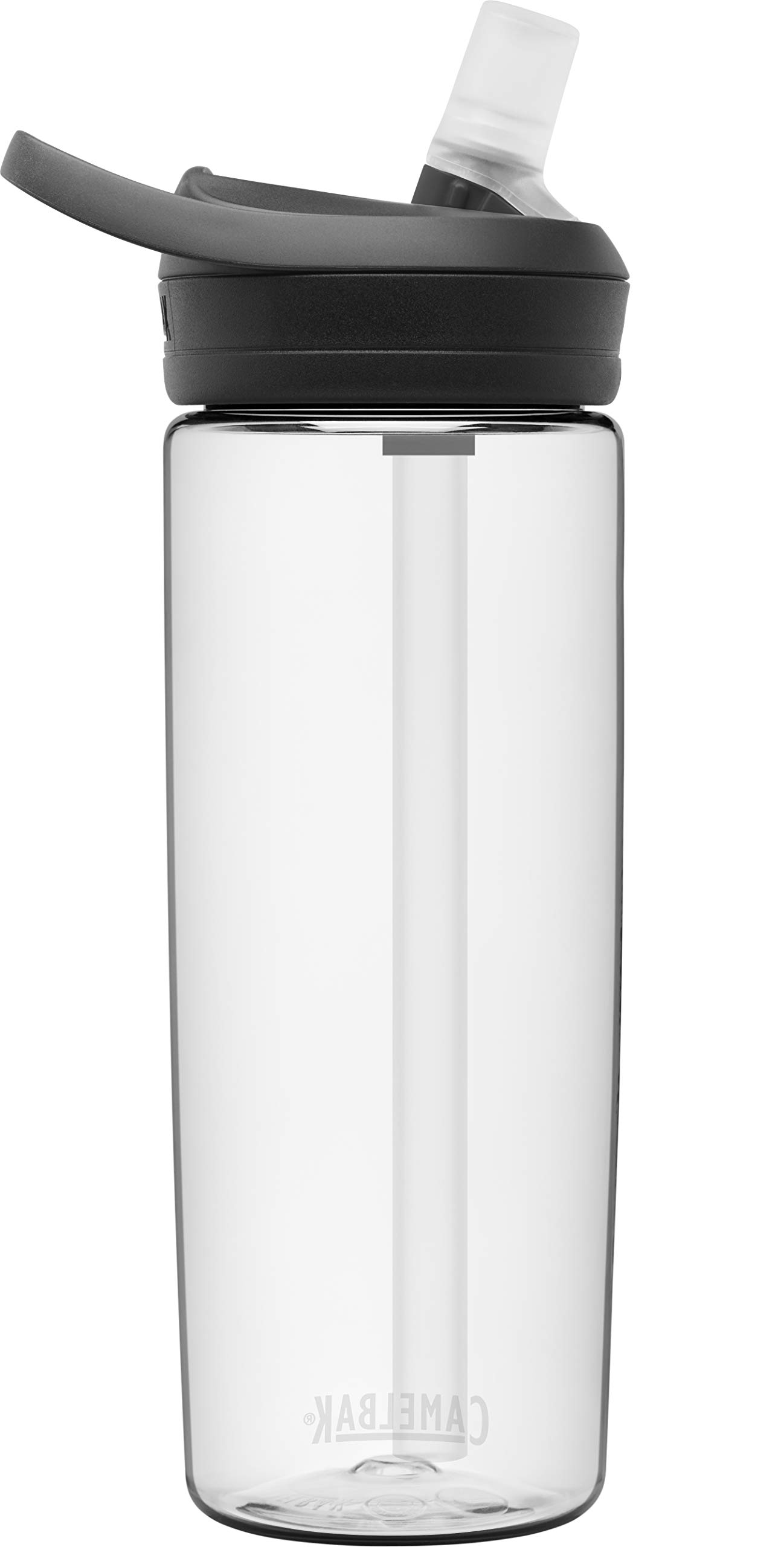 CamelBak eddy+ Water Bottle with Tritan Renew β Straw Top 20oz, Clear