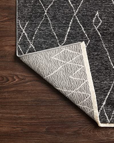 Loloi II Vance Collection VAN-11 Charcoal / Dove, Traditional 11'-6" x 15'-7" Area Rug
