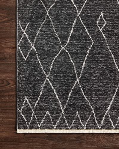 Loloi II Vance Collection VAN-11 Charcoal / Dove, Traditional 11'-6" x 15'-7" Area Rug