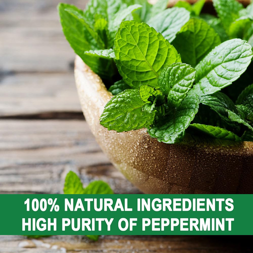 SUAVEC Squirrel Repellent, Chipmunk Repellent, Squirrel Deterrent Peppermint, Outdoor Squirrel Repellents for Garden, Indoor Repellent Squirrels for Attic, Keep Squirrel Away for Plants -8 Pack
