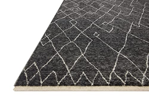 Loloi II Vance Collection VAN-11 Charcoal / Dove, Traditional 11'-6" x 15'-7" Area Rug