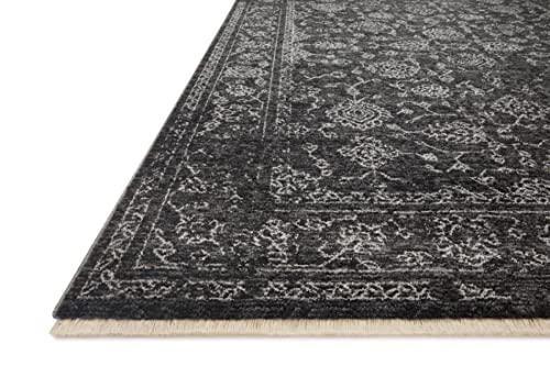 Loloi II Vance Collection VAN-09 Charcoal/Dove, Traditional 7'-10" x 10' Area Rug