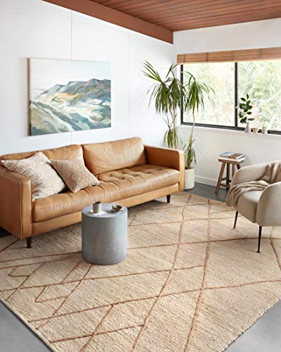 Loloi II Bodhi Collection BOD-05 Natural/Natural, Contemporary 3'-6" x 5'-6" Accent Rug