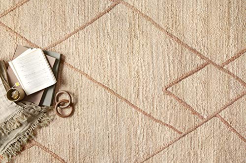 Loloi II Bodhi Collection BOD-05 Natural/Natural, Contemporary 3'-6" x 5'-6" Accent Rug