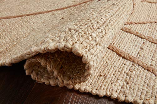 Loloi II Bodhi Collection BOD-05 Natural/Natural, Contemporary 3'-6" x 5'-6" Accent Rug