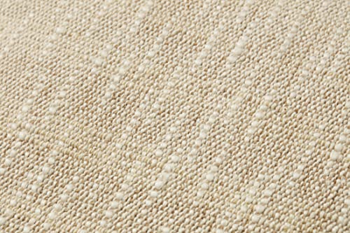Loloi PAR0008 Throw-Pillows, 18'' x 18'' Cover w/Poly, Sand/Natural