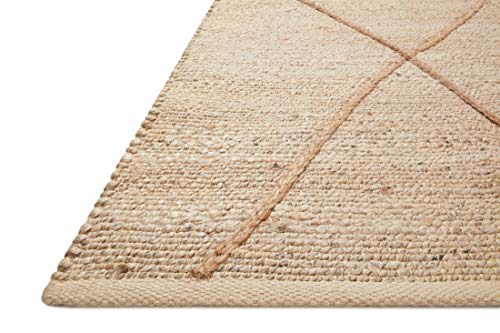 Loloi II Bodhi Collection BOD-05 Natural/Natural, Contemporary 3'-6" x 5'-6" Accent Rug