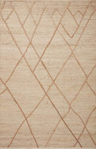 Loloi II Bodhi Collection BOD-05 Natural/Natural, Contemporary 3'-6" x 5'-6" Accent Rug