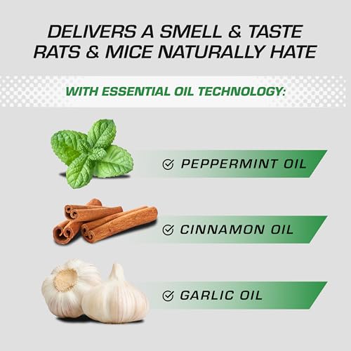 Tomcat Repellents Rodent Repellent Granules, For Outdoor Mouse and Rat Prevention, 2 lb.