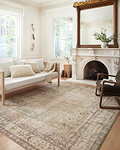 Loloi II Margot Collection MAT-01 Antique/Sage, Traditional 7'-6" x 9'-6" Area Rug