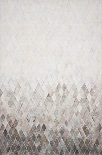 Loloi II Maddox Collection MAD-04 Sand/Taupe, Contemporary 5'-0" x 7'-6" Area Rug