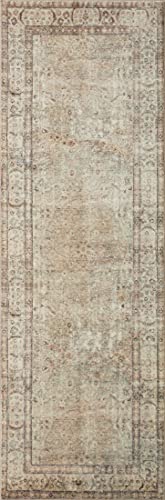 Loloi II Margot Collection MAT-01 Antique/Sage, Traditional 7'-6" x 9'-6" Area Rug
