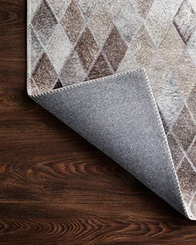 Loloi II Maddox Collection MAD-04 Sand/Taupe, Contemporary 3'-6" x 5'-6" Accent Rug
