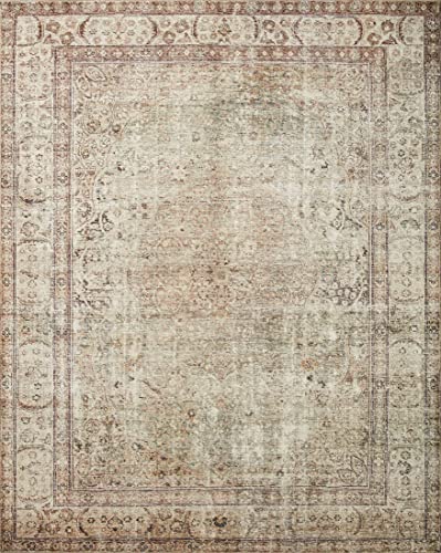 Loloi II Margot Collection MAT-01 Antique/Sage, Traditional 7'-6" x 9'-6" Area Rug
